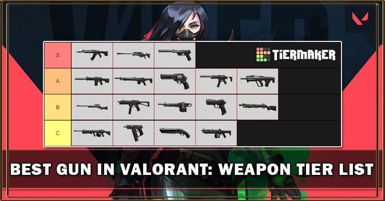Update List of Valorant Weapon Tiers - The Best High-Rank Weapons of ...