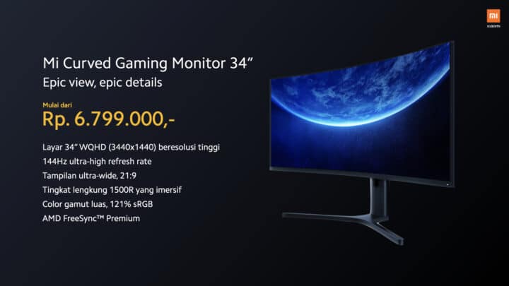 Xiaomi Hadirkan Gaming Monitor Di Mi Fan Festival 2021