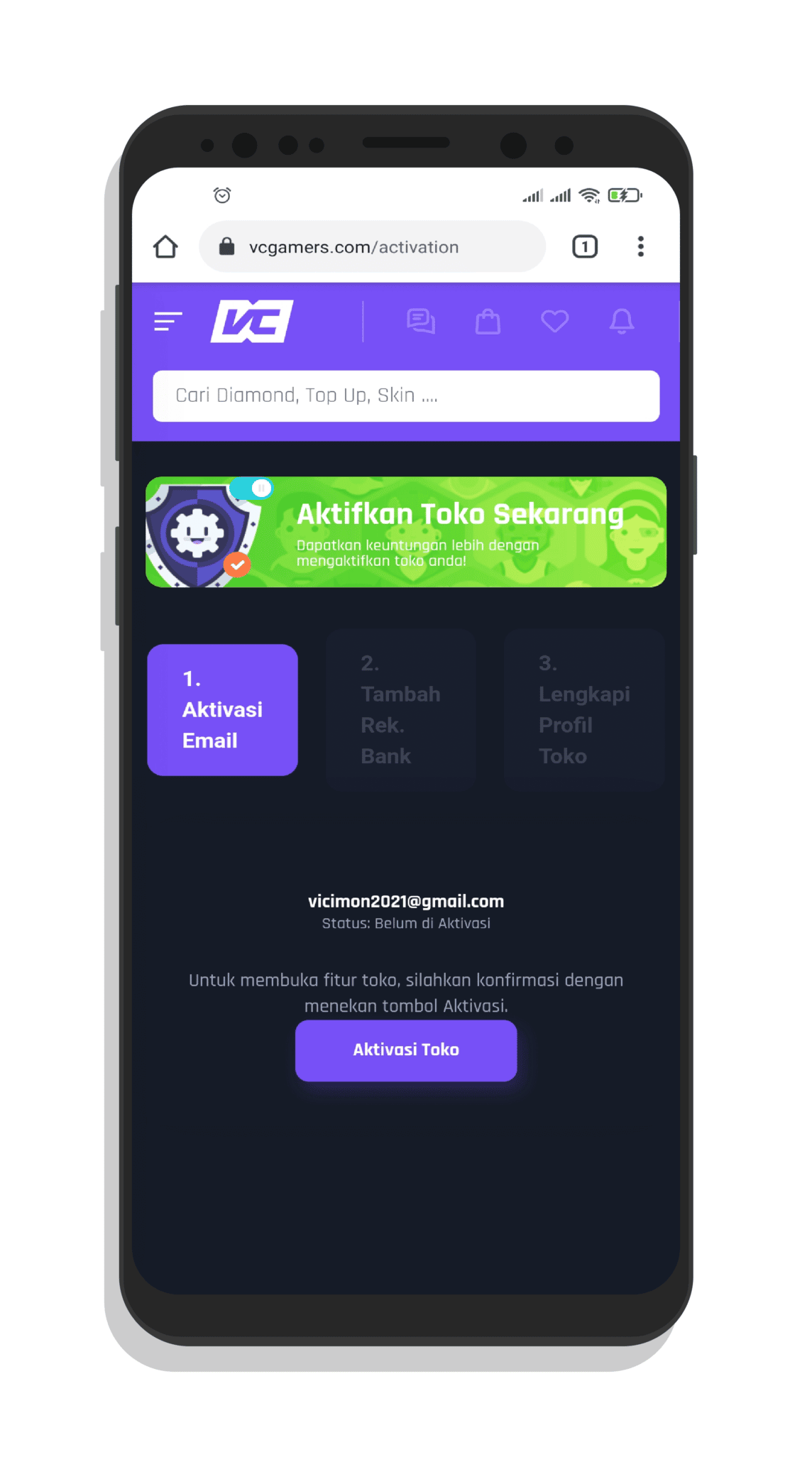 5 Steps How to Open a Store on VCGamers Marketplace, Fast and Easy!