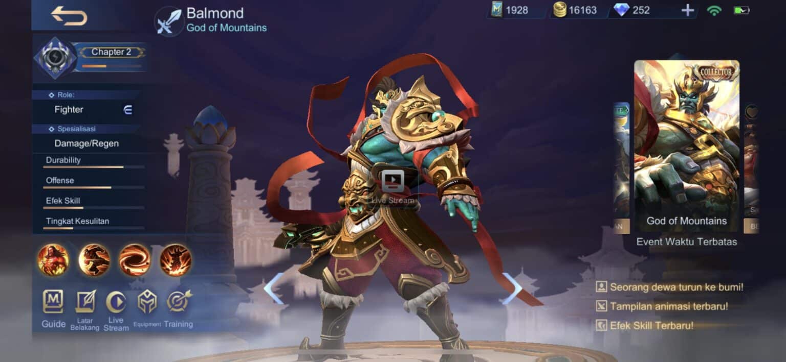 Tak Banyak yang Tahu, Ini Fakta Unik Balmond Mobile Legends