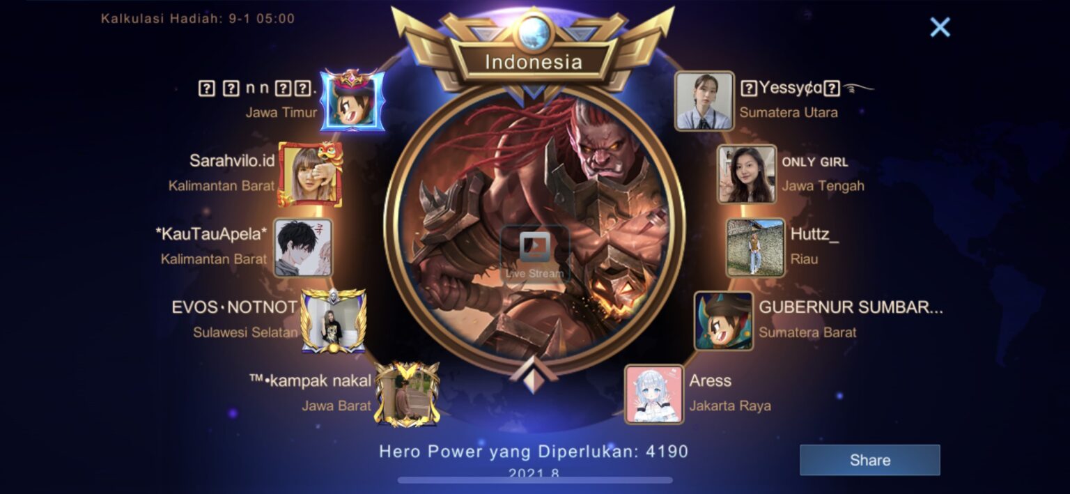 Skin Balmond Collector in Mobile Legends! Season 20 Even Cooler!