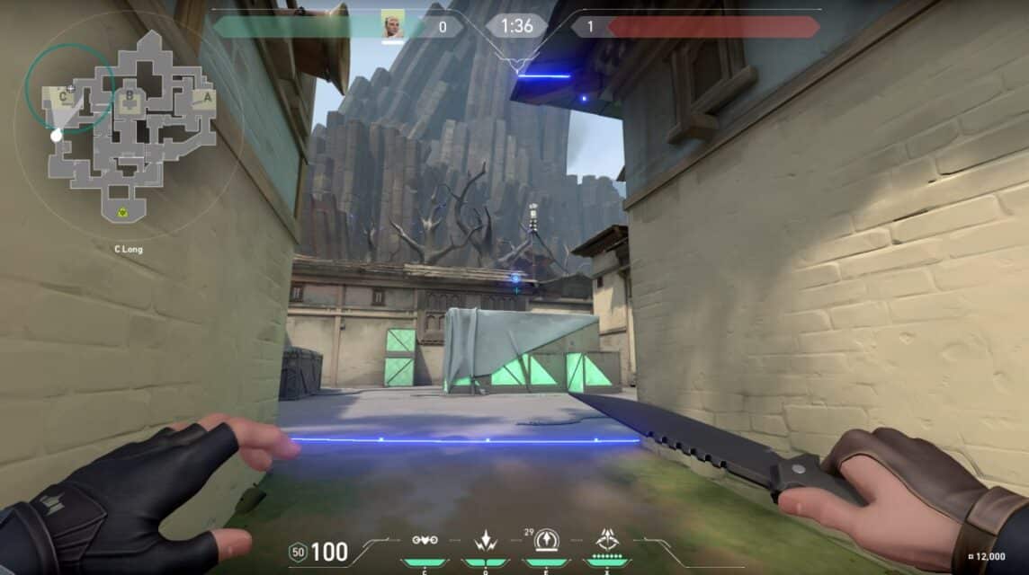 Setup Faultline Breach in Map Haven Valorant!
