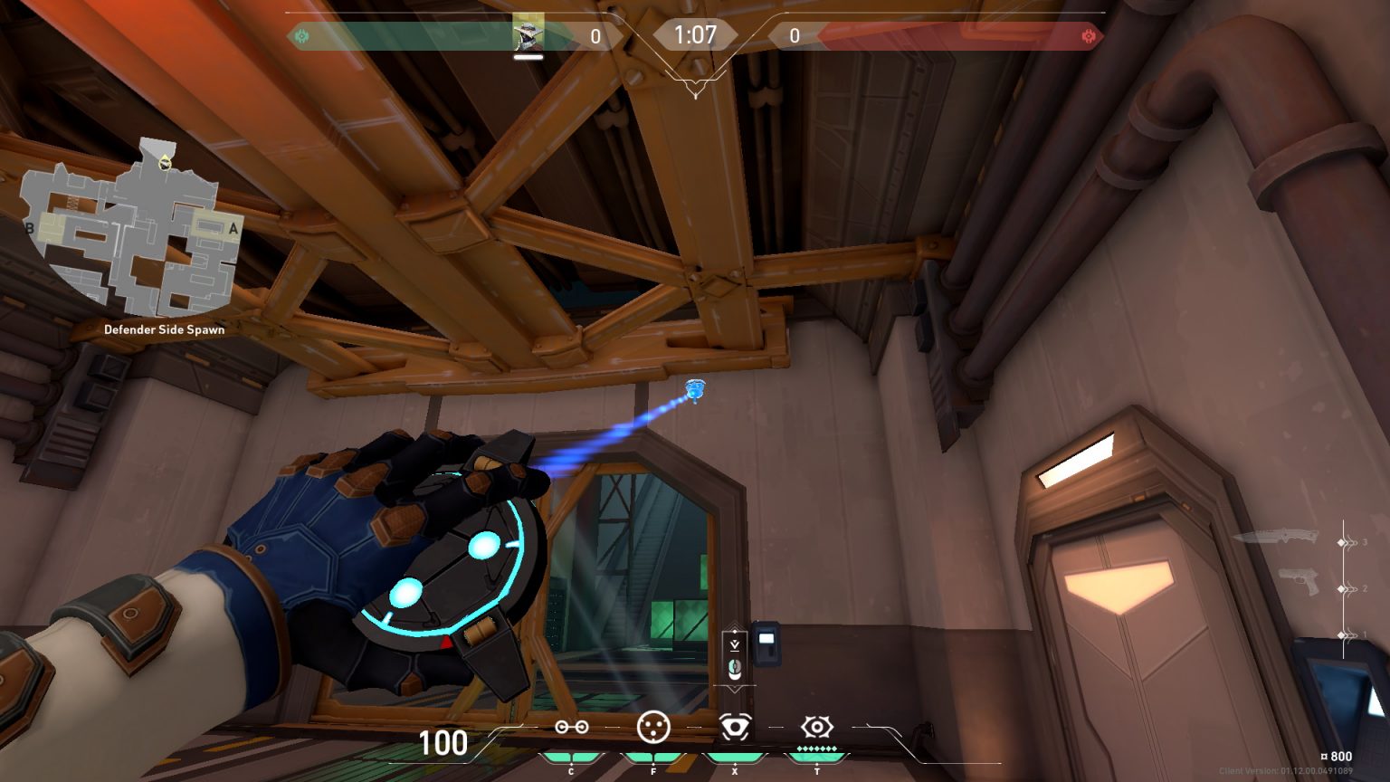 Cypher: Cypher Camera Lineup for Defenders on the Icebox Map!