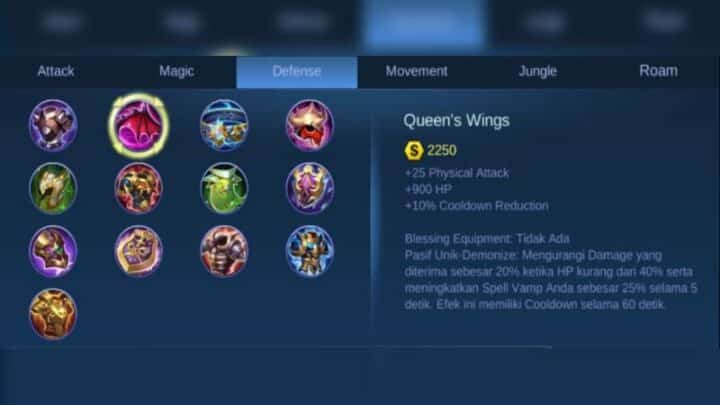 Wajib Tahu! Build Lancelot Mobile Legends Season 20!