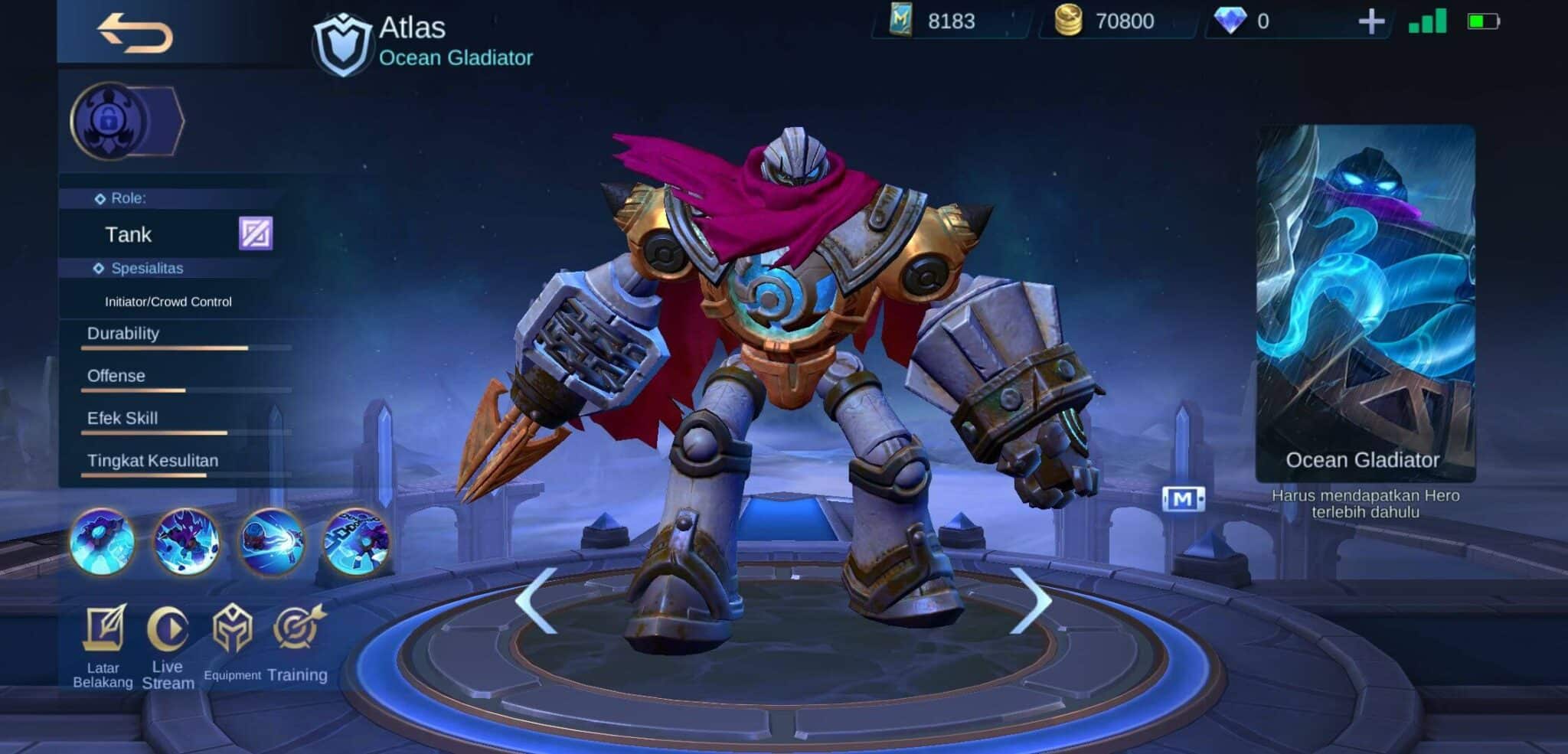 How to play MLBB Atlas like a pro player Captain Resurgence Kayzeepi