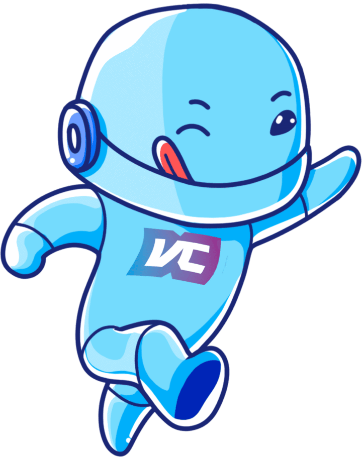 Yuk Kenalan Sama Vicimon Maskot VCGamers, Si Robot Biru!