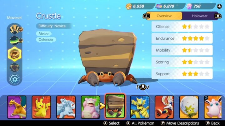 这是你必须知道的 Crustle Pokemon Unite Build！