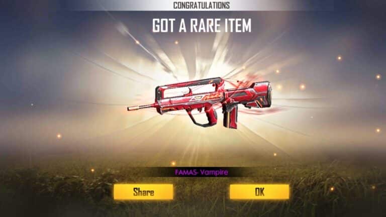 Complete Info and Details of Free Fire FAMAS Weapons that You Need to Know
