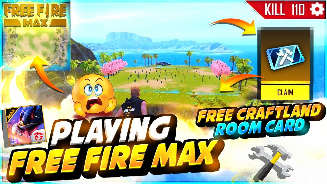 How to Get Card Room Craftland Free Fire Max Free, Check Here!