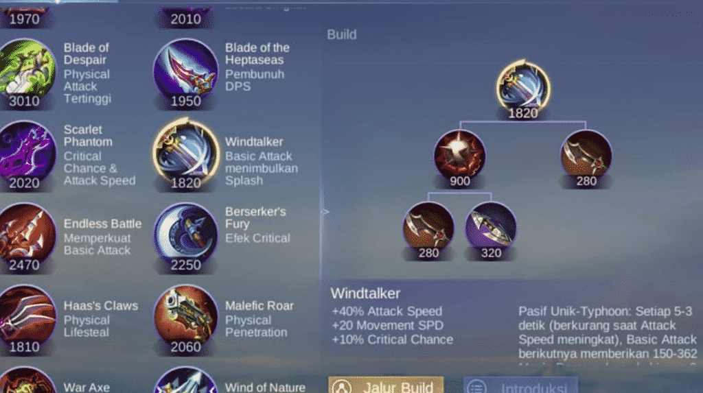 5 Item Build Aulus Tersakit di Season 25 Mobile Legends