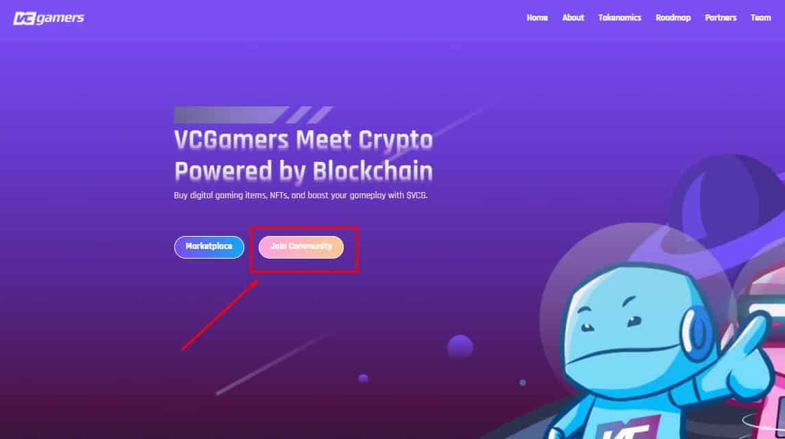 How to Join the $VCG Token Community, Very Easy!