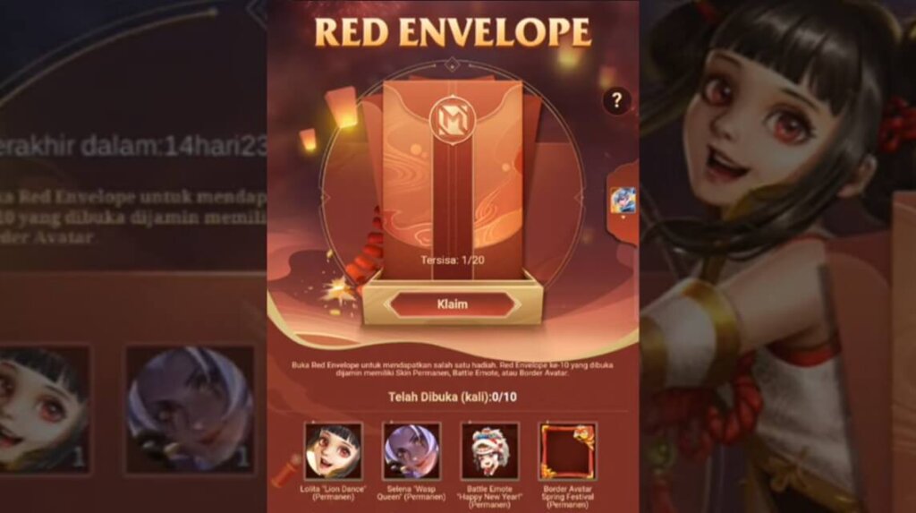 Follow Lucky Red Envelopes Mobile Legends And Get Limited Prizes!