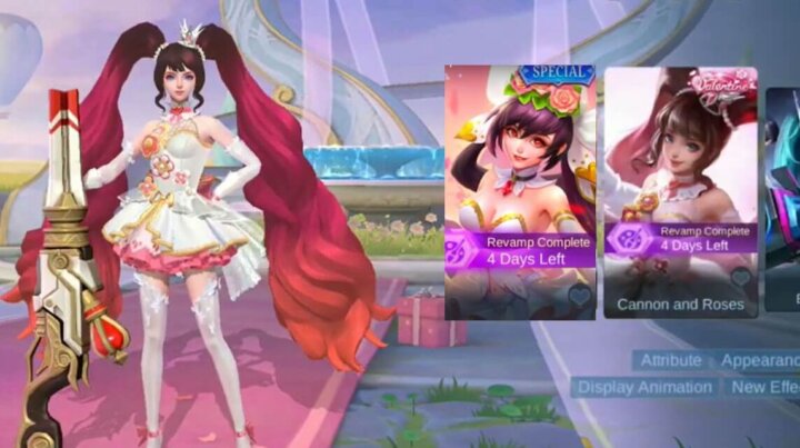 Wow! Revamp Skin Valentine 4 Hero Mobile Legends This Can Make You ...