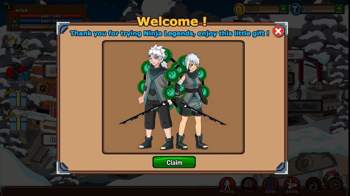 Ninja Legends Comes! Let's Nostalgia Playing Ninja Saga!