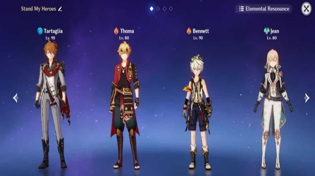 Thoma Genshin Impact Build, Skill Priority to Party