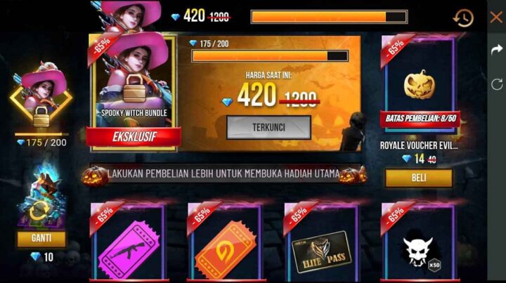 5 Item Terbaik yang Bisa Didapatkan di Mystery Shop FF Max