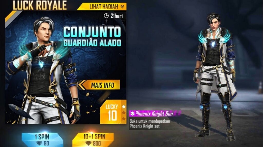 How to Get FF Parafal Skin And Phoenix Knight Bundle