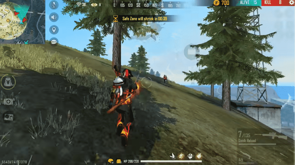 This is the real face of Ruok FF, an Auto Headshot YouTuber from Thailand