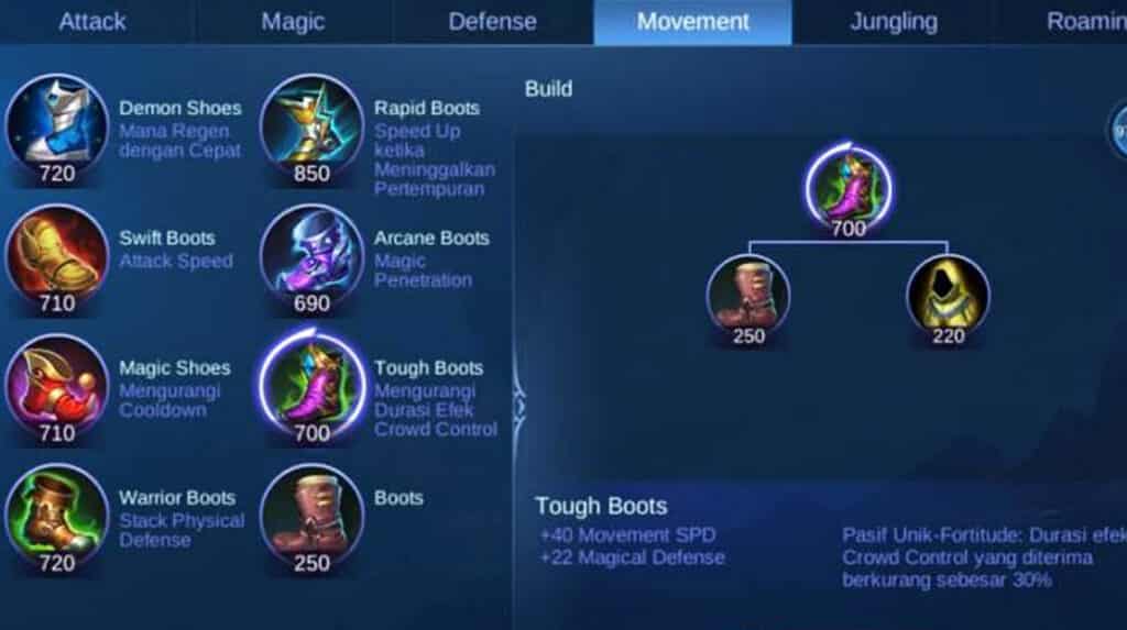 Listen! This is an Explanation of Mobile Legends Shoes and Their Functions