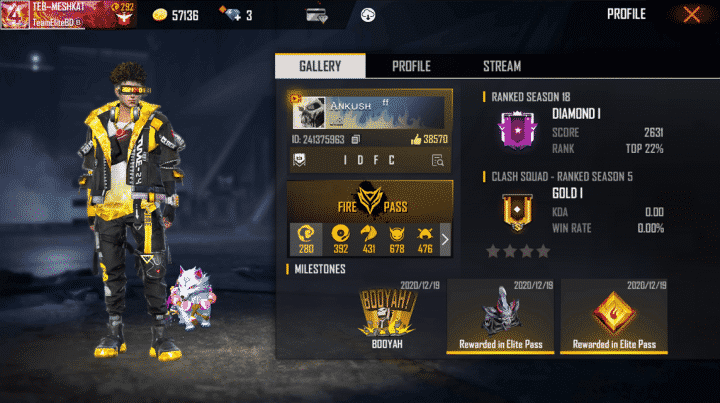 The Most Complete FF Color Codes, Let's Make Your Profile Full of Color