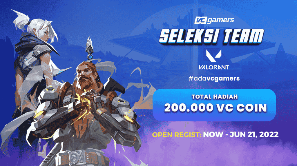 Valorant VCGamers Team Selection Opens, Let's Join!