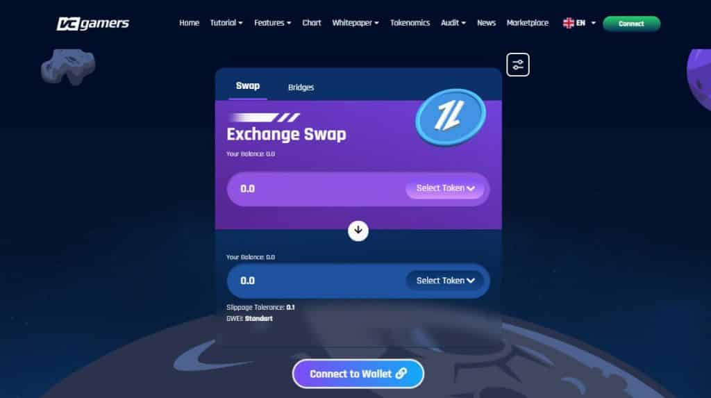 Latest! VCGamers Officially Launches $VCG Swap