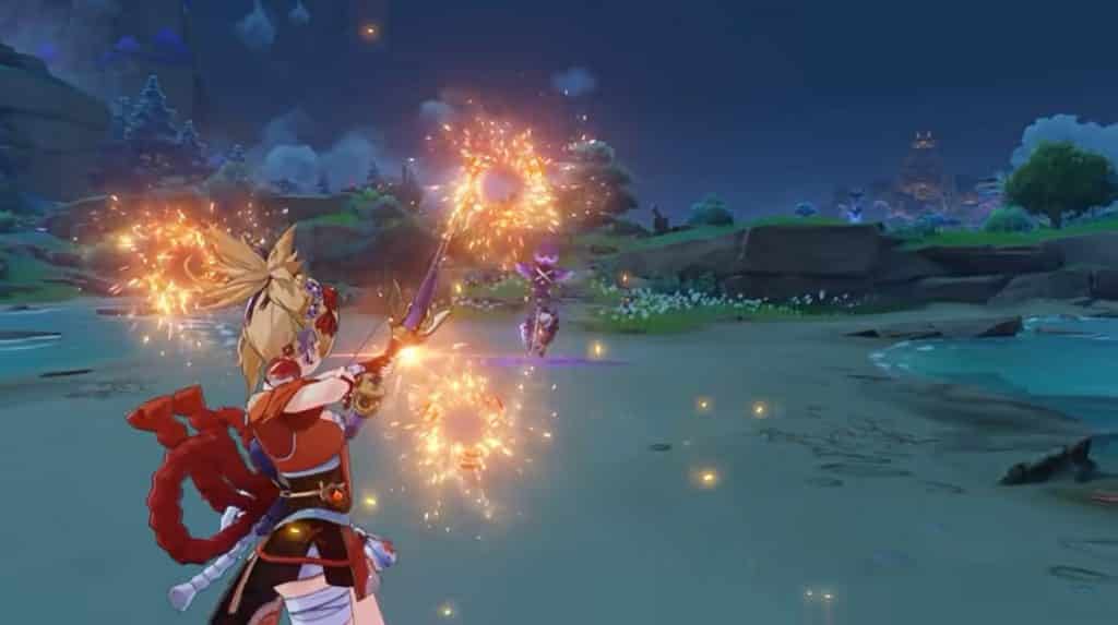Build Yoimiya Genshin Impact, Menyerang dengan Kembang Api!