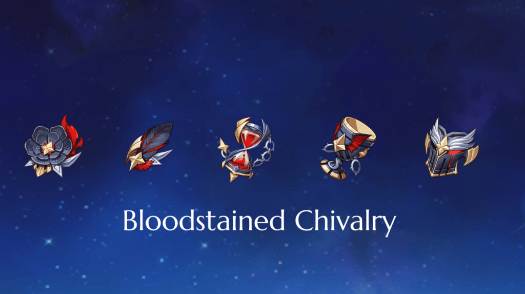 Rekomendasi Pengguna Bloodstained Chivalry Genshin Impact