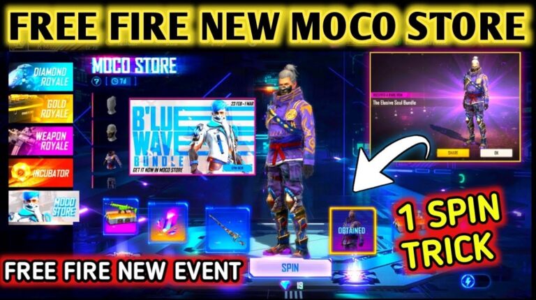 Cara Dapat Skywing di FF Moco Store September 2022