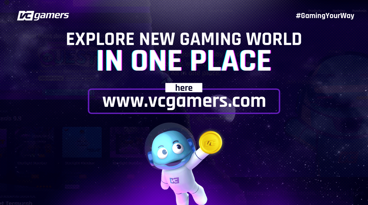 New Face, VCGamers Becomes One Stop Platform for All Gamers