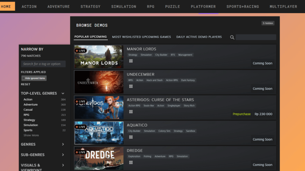 Next Fest Steam: October 2022, Don't Miss It!