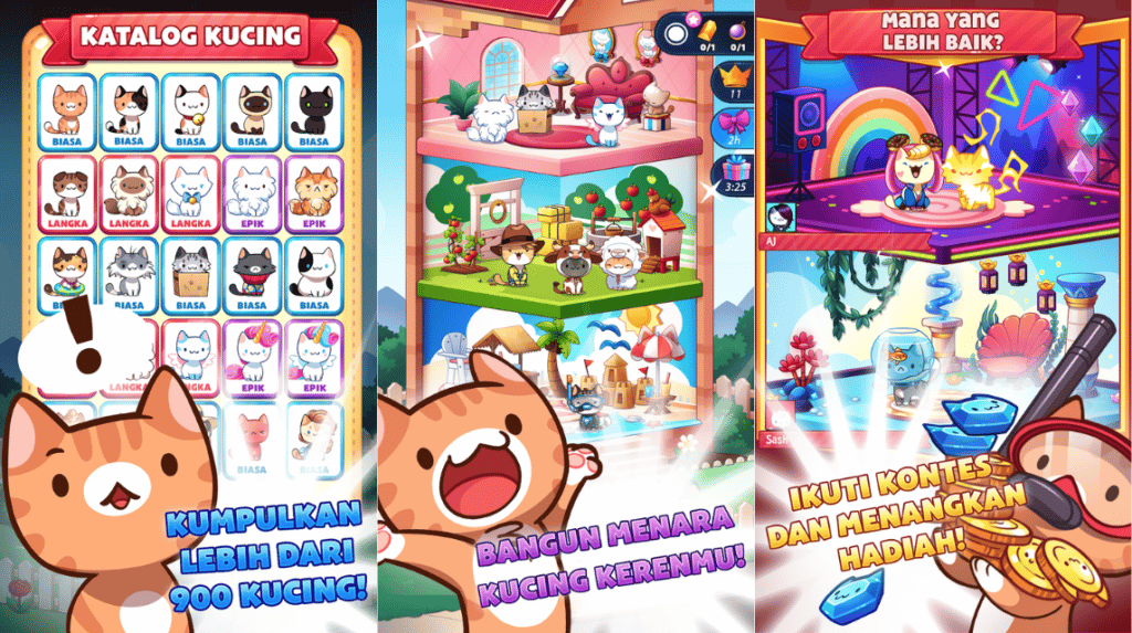 5 Game Salon Kucing Terbaik Berdasarkan Rating Play Store