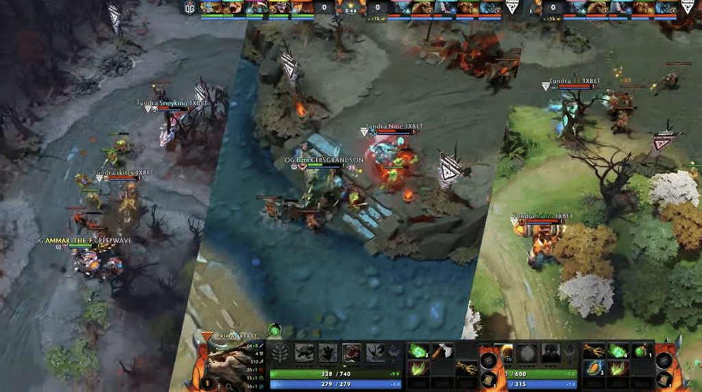 Tundra Esports Kicks OG into the TI 11 Lower Bracket!