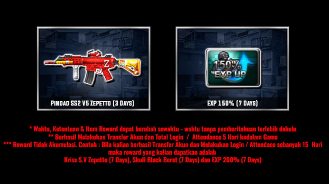 Transfer Akun PB Garena ke Zepetto Kembali Dibuka, Ini Caranya!