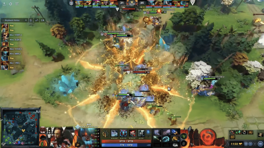 Tundra Esports Kicks OG into the TI 11 Lower Bracket!