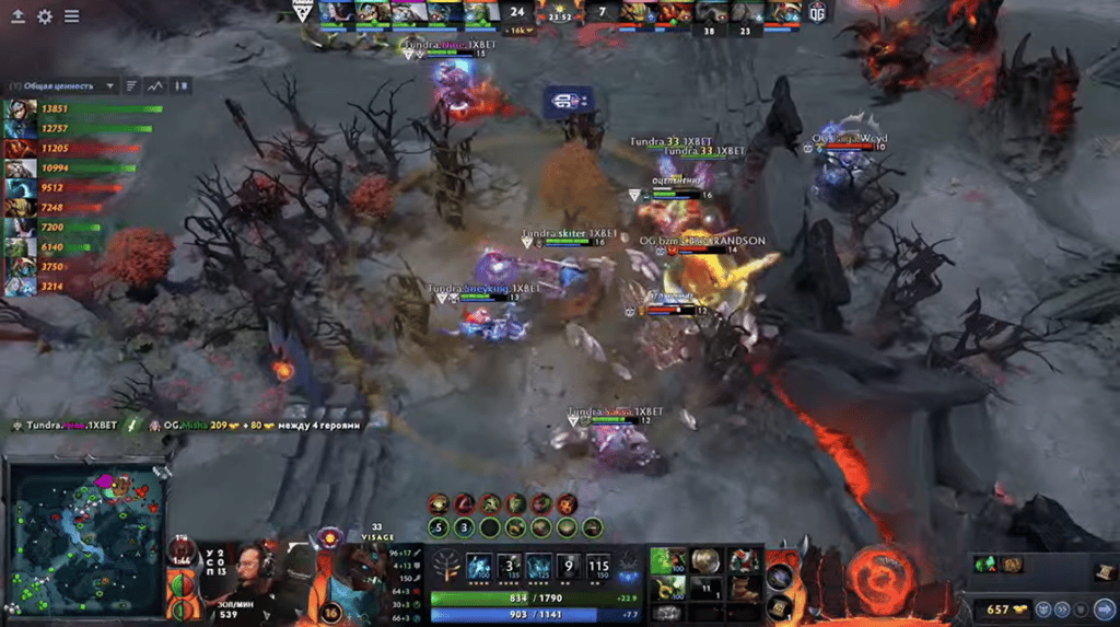 Tundra Esports Kicks OG into the TI 11 Lower Bracket!