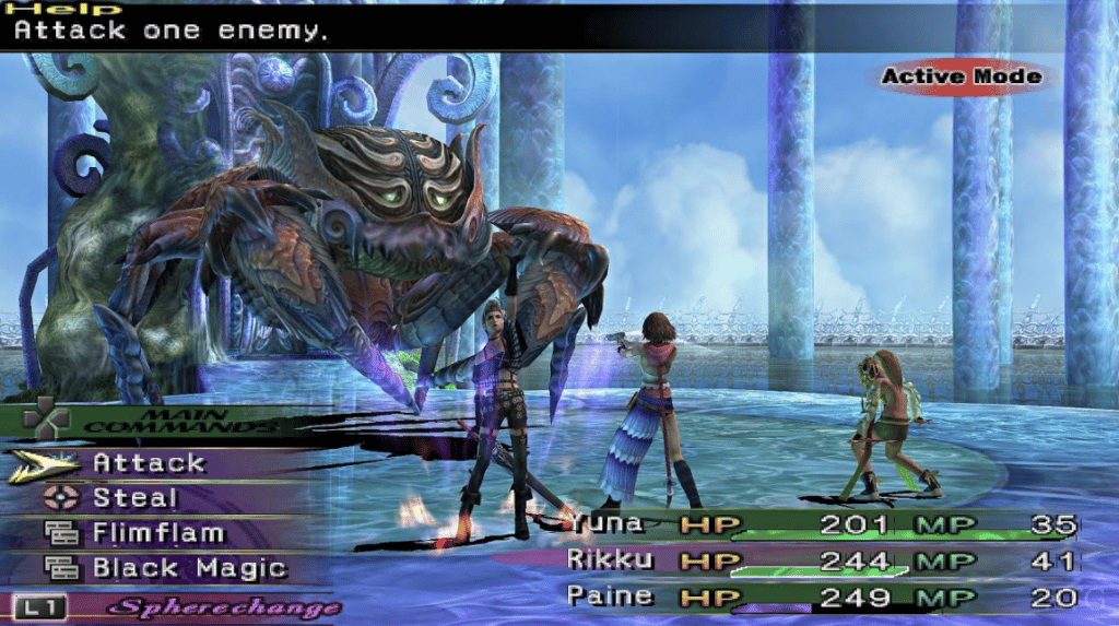 Biodata of Paine, Phenomenal Character in Final Fantasy X-2