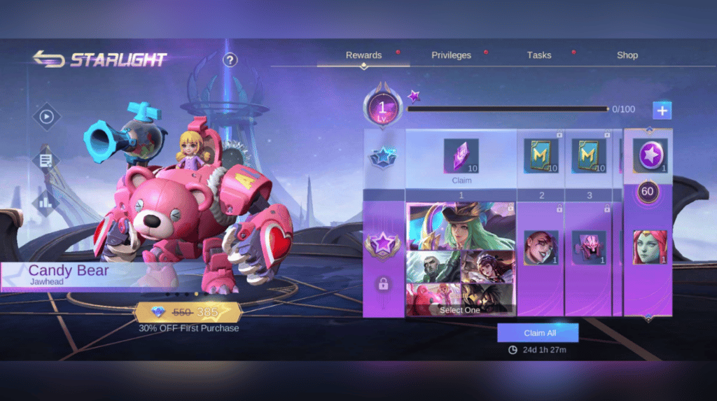 Harga Starlight ML Terbaru Desember 2022