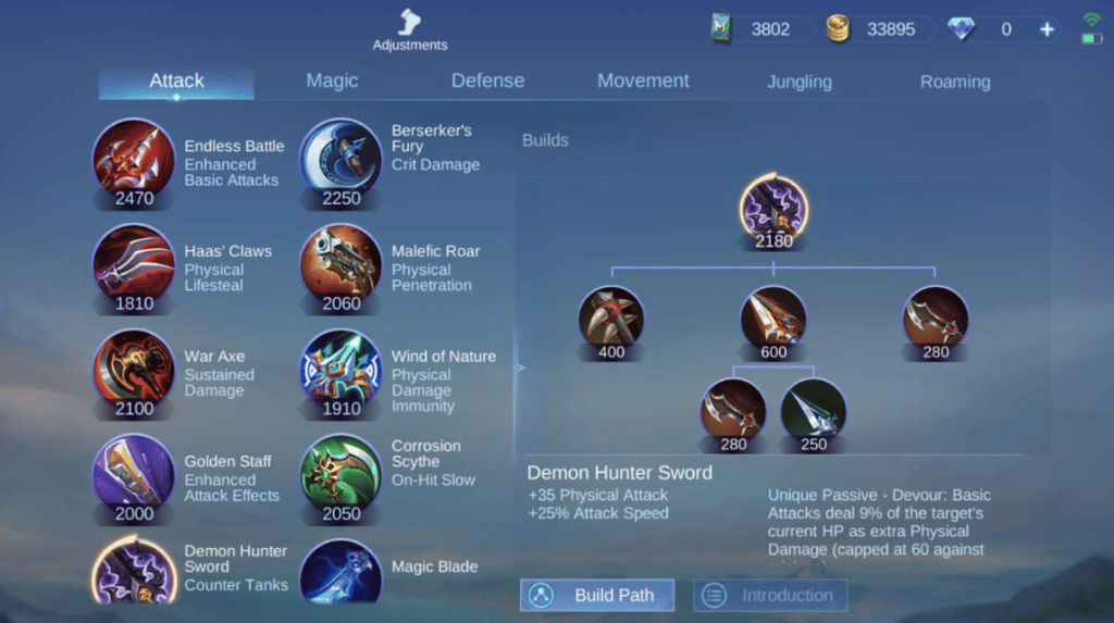 5 Item Build Karrie Tersakit 2023, Marksman Terbaik!