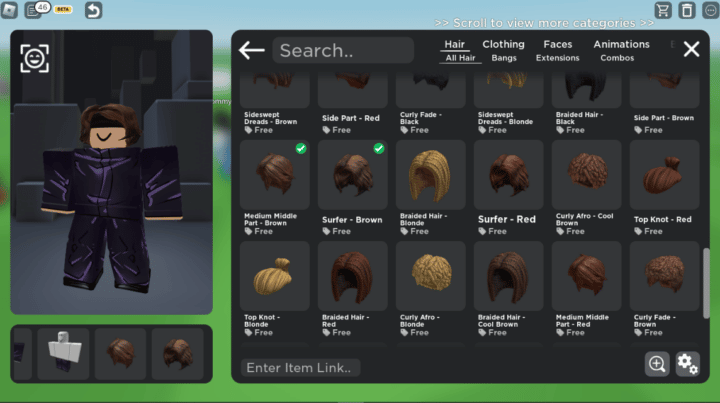Cara Mendapatkan Rambut Roblox Gratis 2025