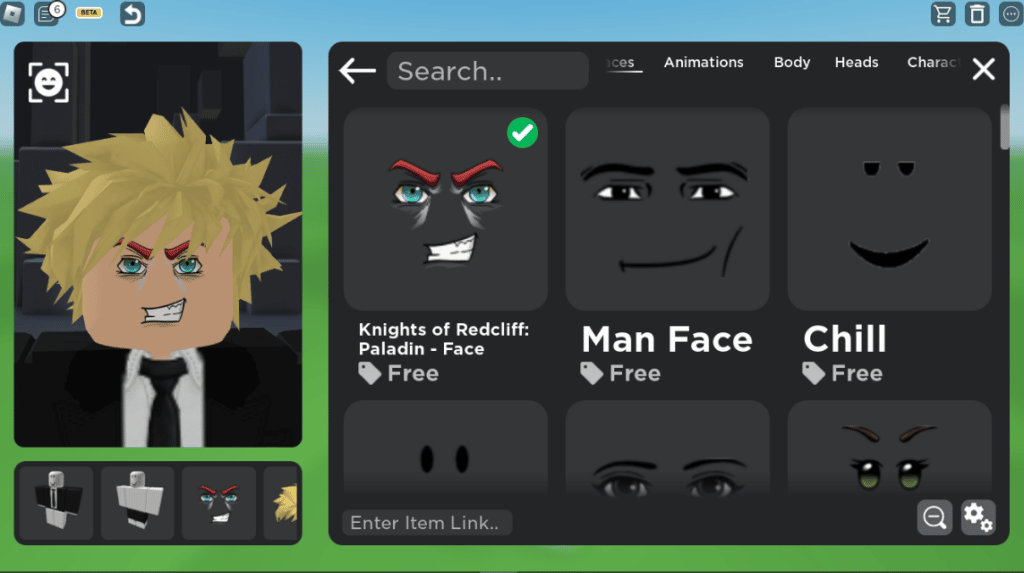 Best Roblox Faces List in Avatar Shop 2023