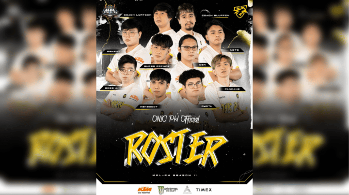 Roster ONIC PH untuk MPL PH Season 11