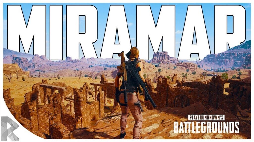 PUBG Mobile Miramar Map 2023에서 순위 위치 푸시