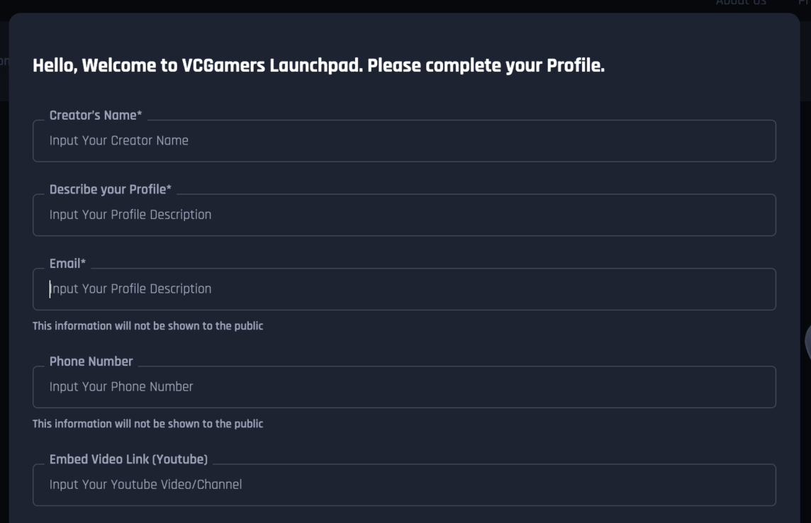 How to Register Games on VCGamers Launchpad