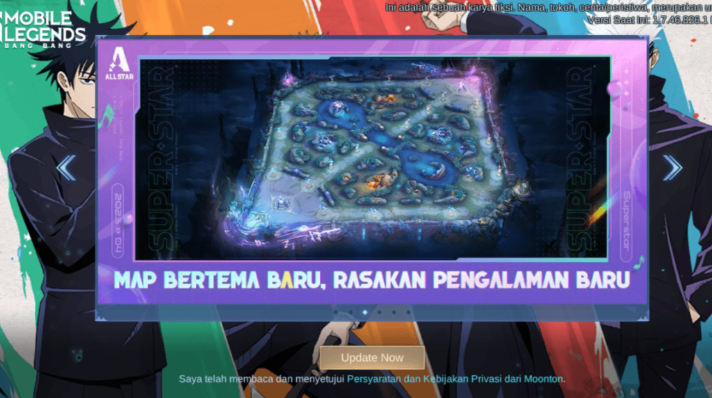 Update Patch Mobile Legends Terbaru 1.7.68, Ada Map Baru!