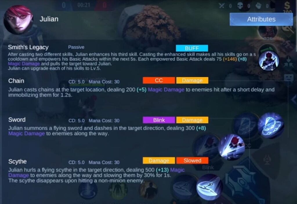 The Painful Build of Julian in Mobile Legends 2023, Very Strong!