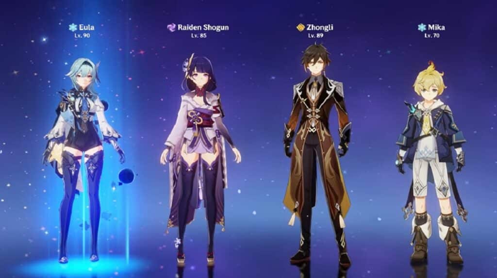 Mika Genshin Impact Build: Artefakte, Waffen und Teamzusammenstellungen