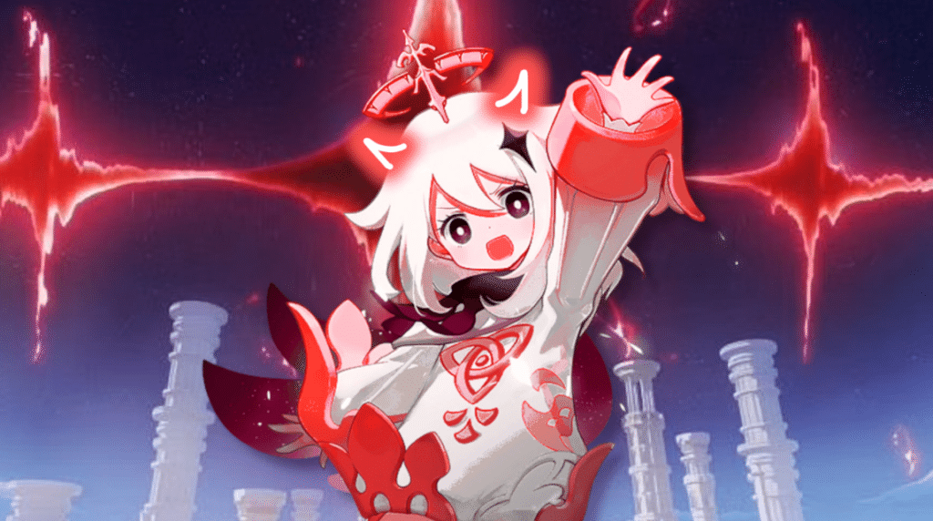 4 Paimon Genshin Impact Horror Version