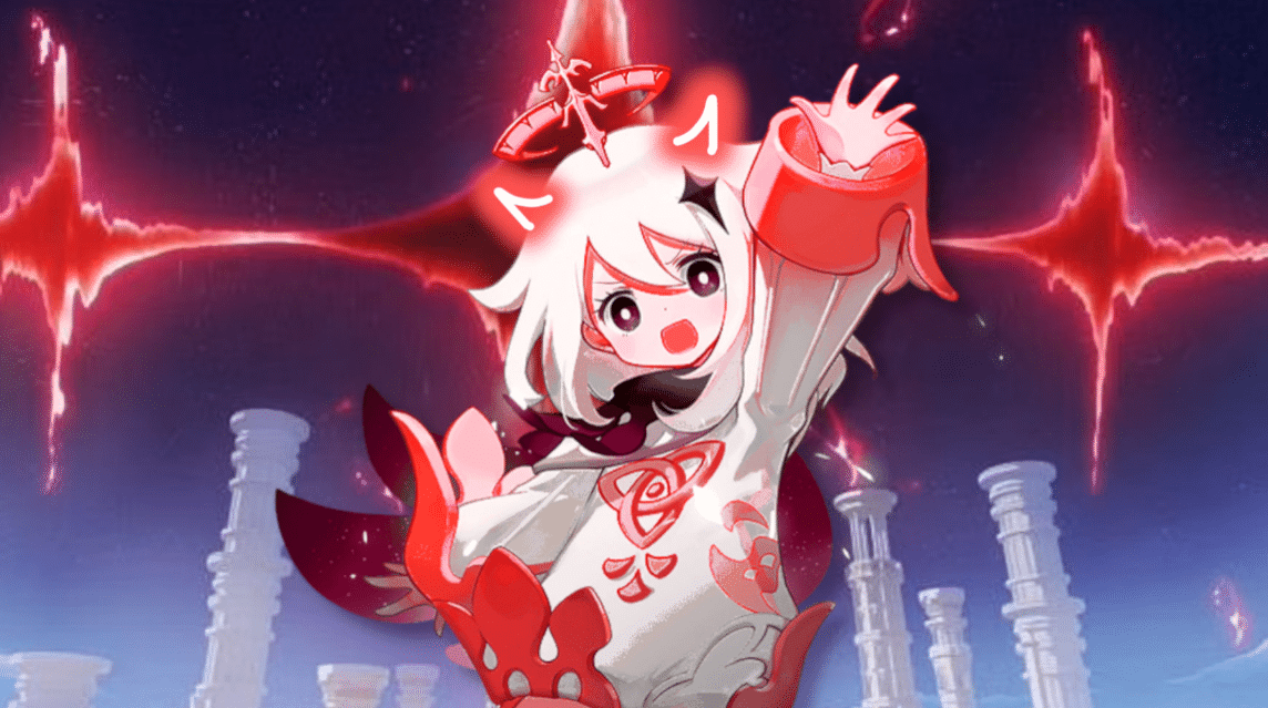 4 Paimon Genshin Impact Horror Version