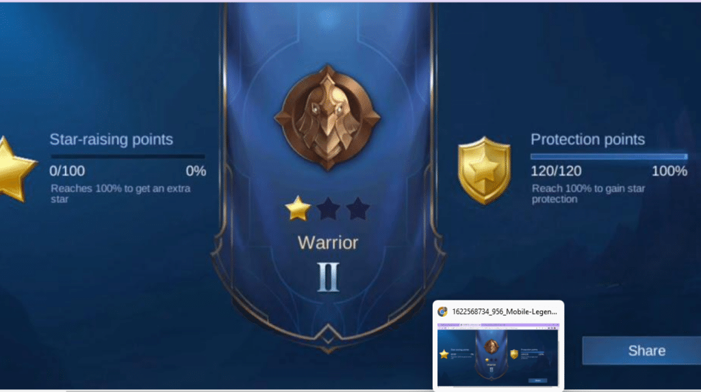 Daftar Urutan Rank Mobile Legends Terupdate 2023